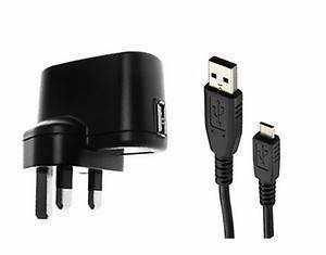 LG Micro USB Mains Adaptor + Cable Black Bulk STA-U12UR
