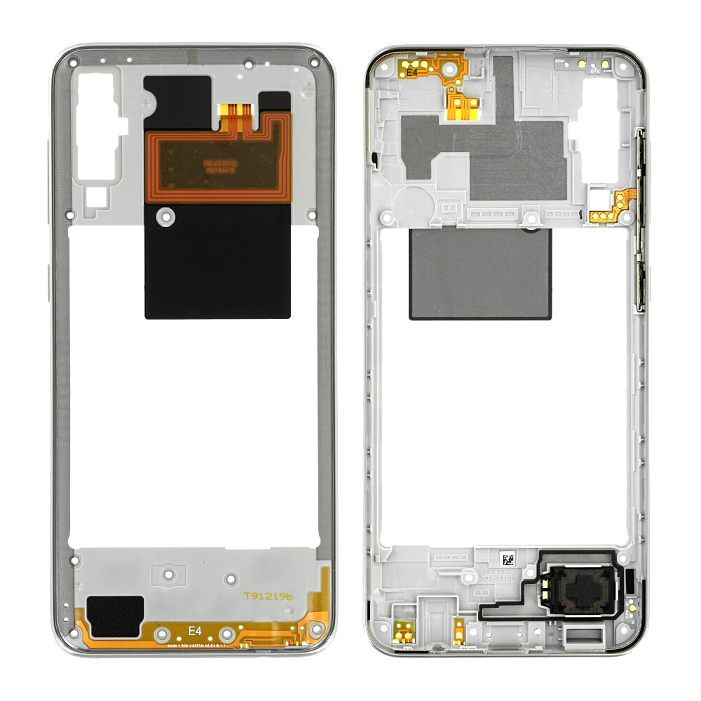 Samsung A505F Galaxy A50 Midframe / Chassis - White