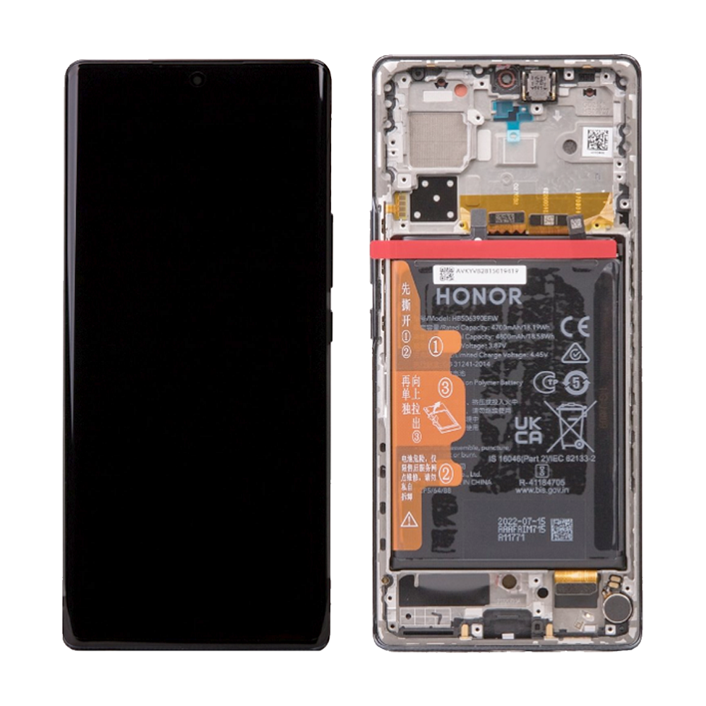 Honor 70 LCD + Touch + Battery - Midnight Black 0235ACMF
