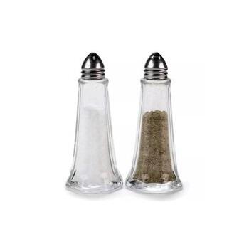 Glass Salt & Pepper Pots