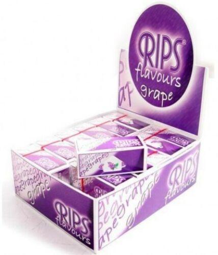 Rips ''Grape'' Flavoured Cigarette papers on a roll Various Variations