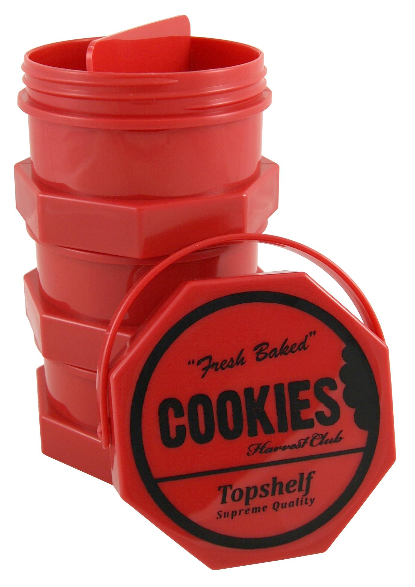 Cookies "Harvest Club" Air Tight Stackable Storage Jars/Tubs/Trays ...