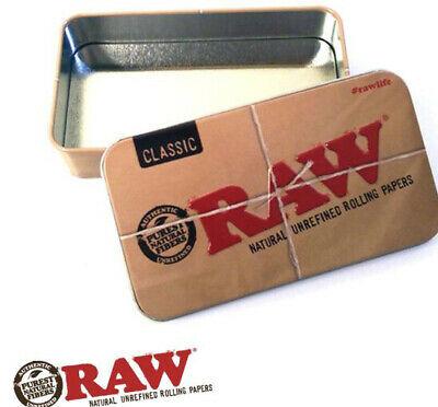Raw Brand Metal Tin/Stash Can/Storage Case Various Designs