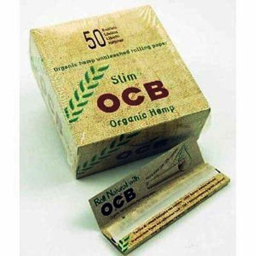 OCB Organic Hemp King Size Slim Rolling Papers