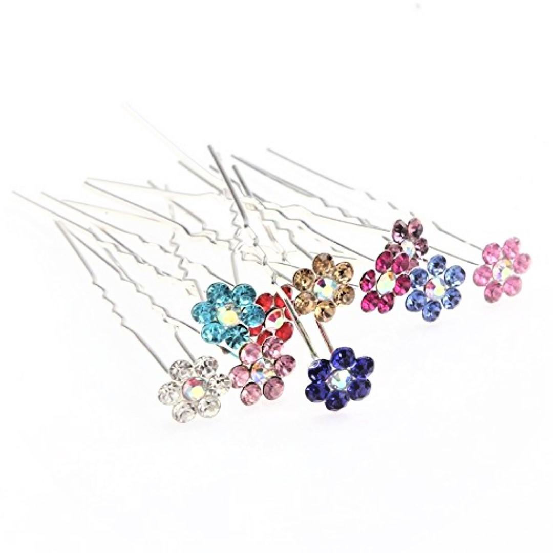 MontCherry High Quality Elegant ''Flower'' Diamante Wedding Bridal Prom ...