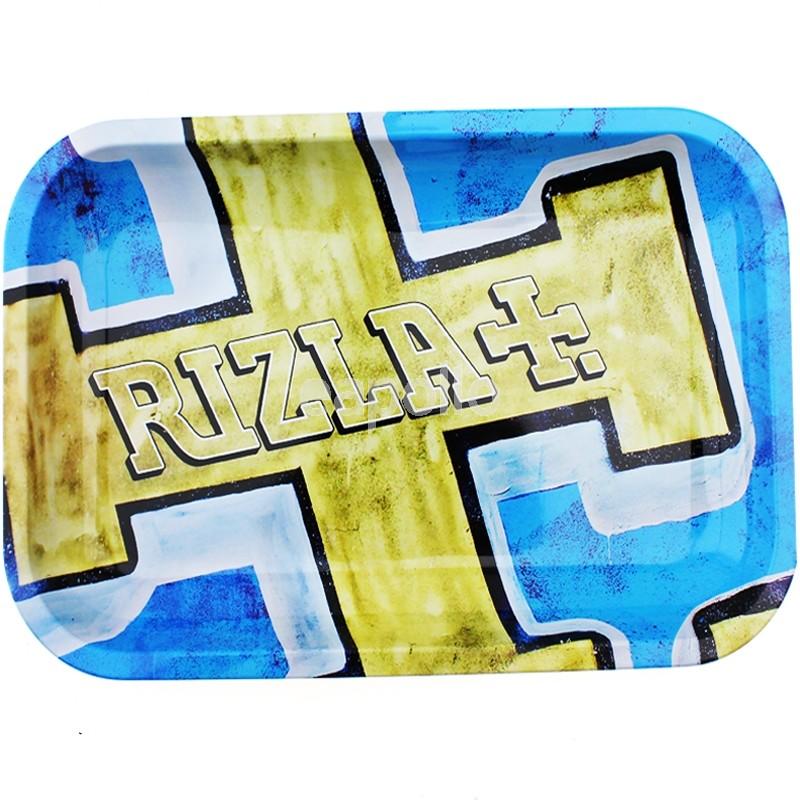 Rizla Brand Large and Small Rolling Trays