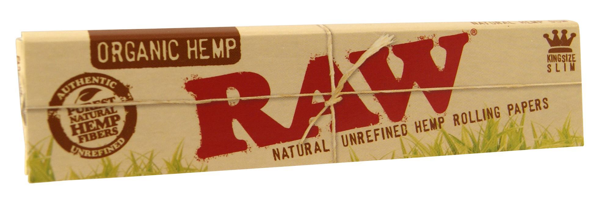 Raw Organic King Size Slim Rolling Papers