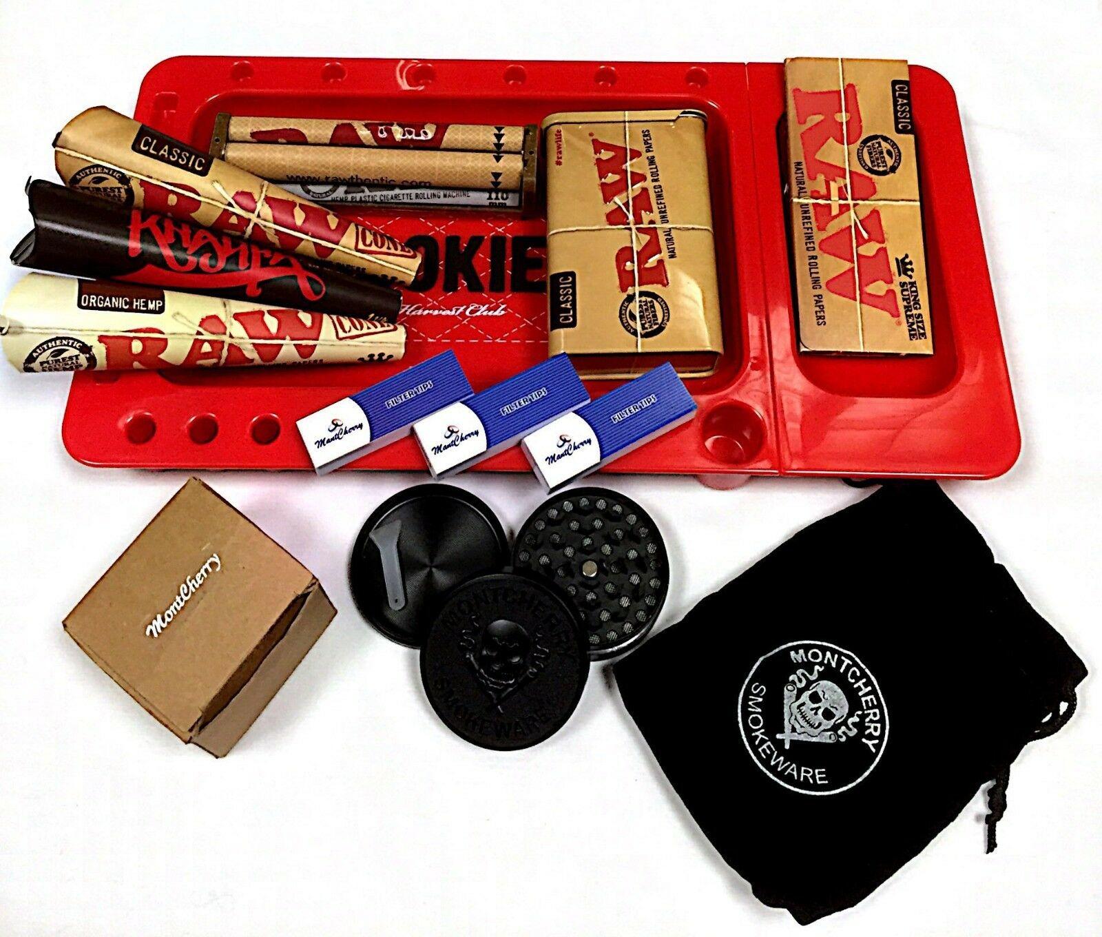 Cookies Harvest Club Black & Red Rolling Trays and Deals