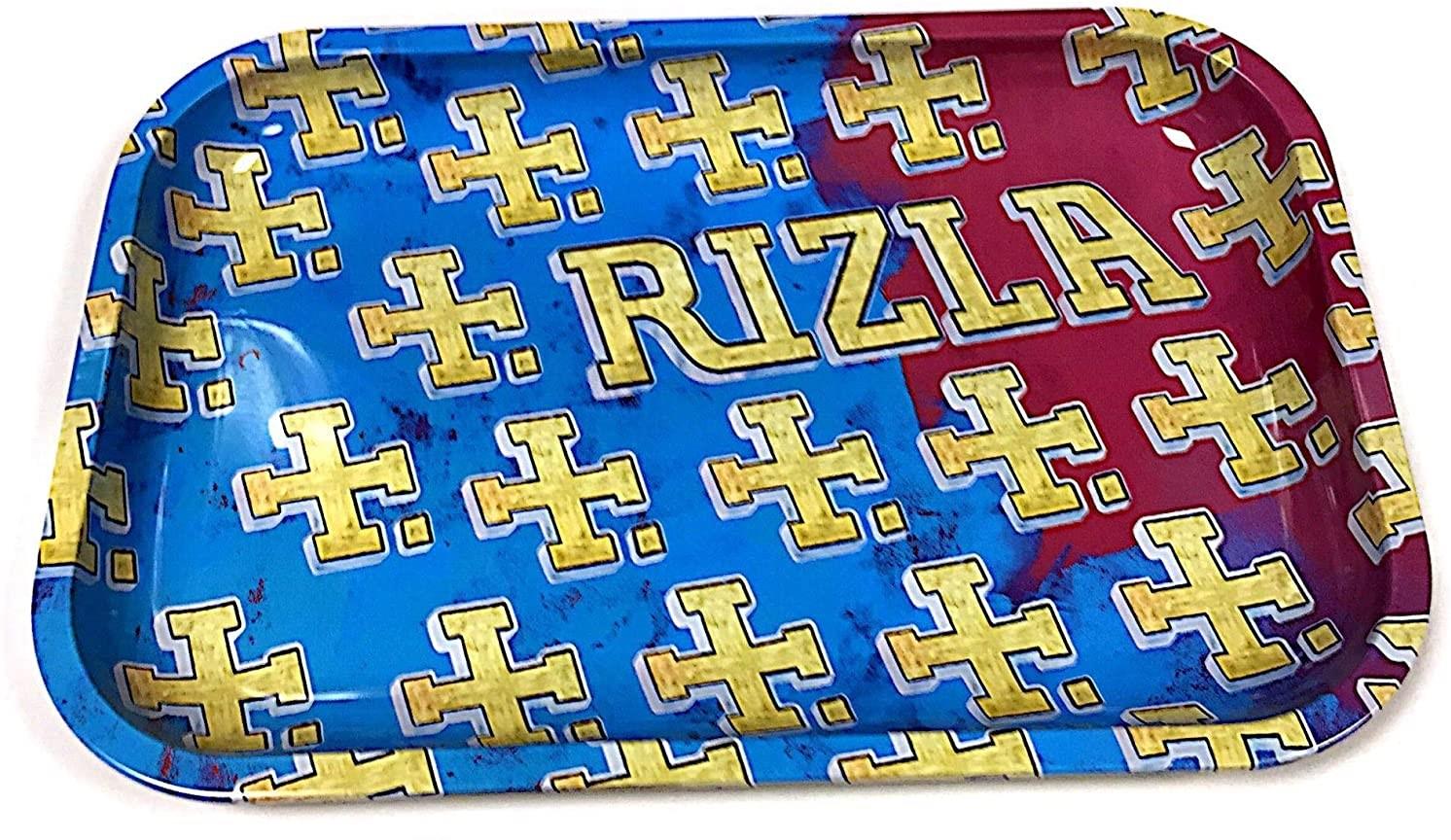 Rizla Brand Large and Small Rolling Trays