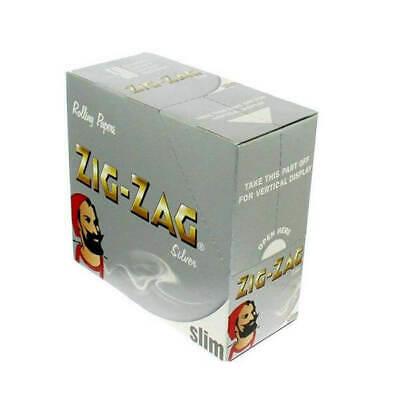 Zig Zag Silver Slim Ultra Thin King Size Rolling Papers