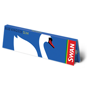 Swan Blue King Size Slim Cigarette Rolling Papers