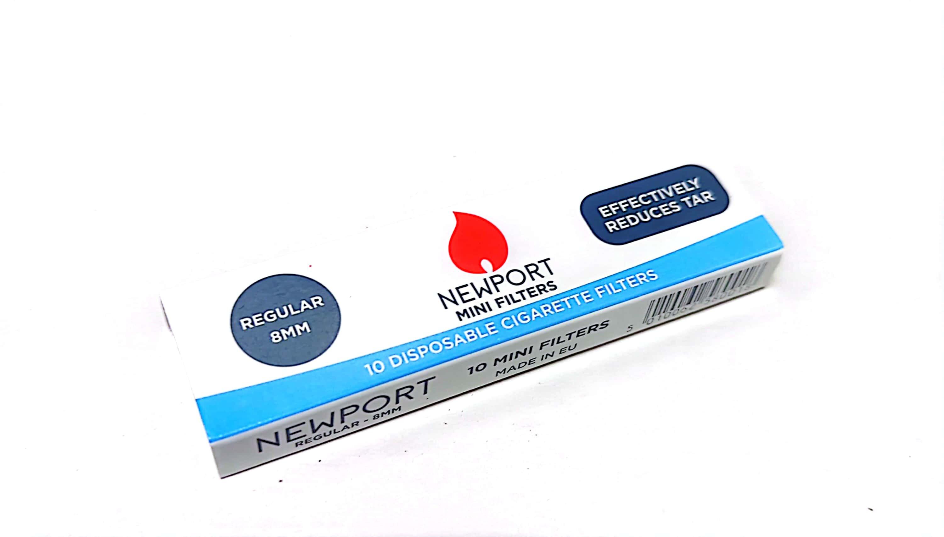 Newport Disposable Cigarette Mini Filters 1 x 10 Tar Catcher