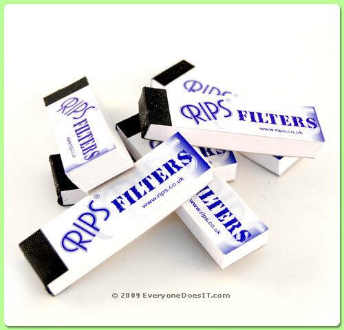 RIPS Cardboard Roach Filter Tips