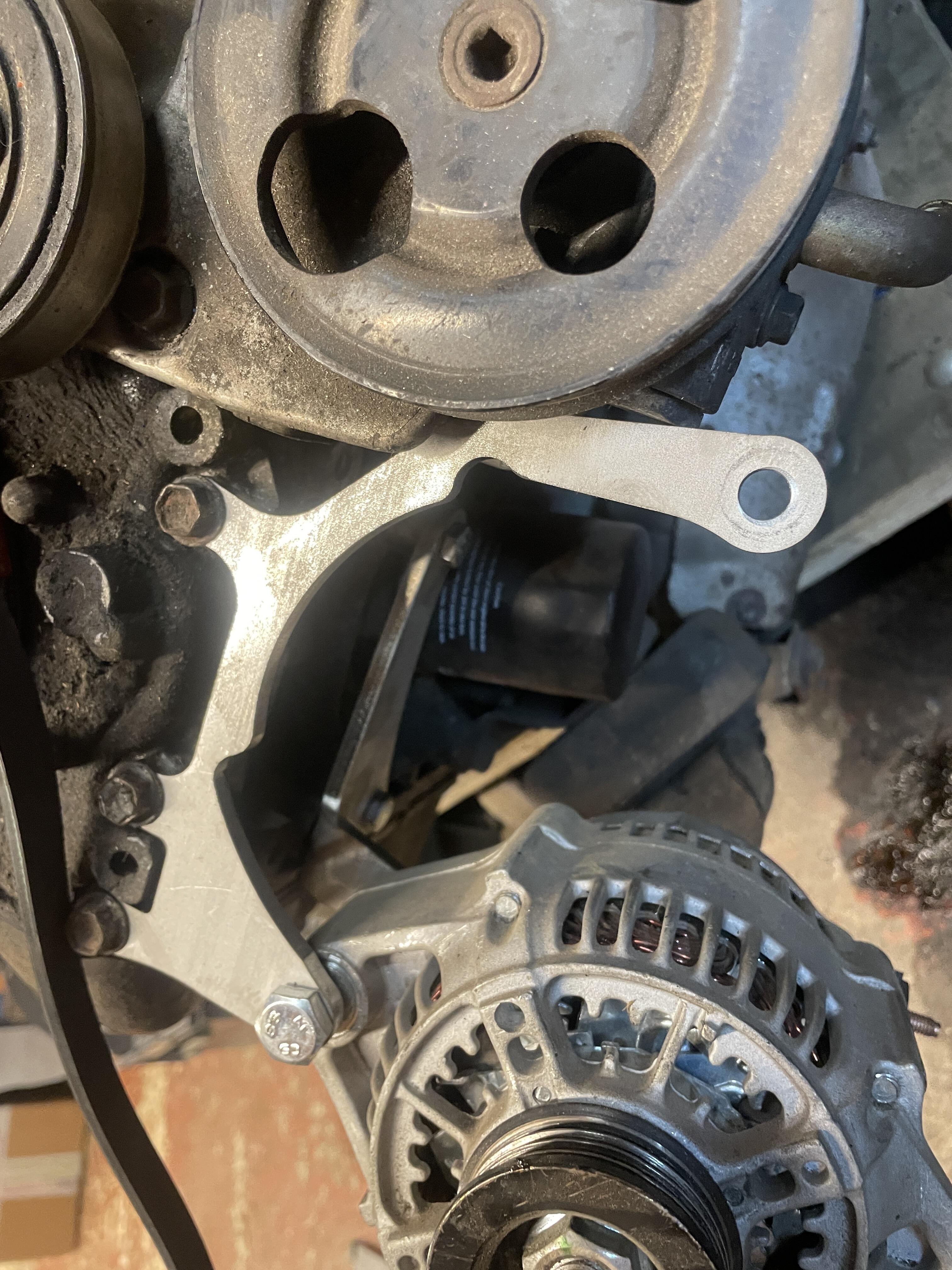 JIMNY G13B 2ND ALTERNATOR MOUNTING KIT IDEAL FOR RUNNING WINCHES ...