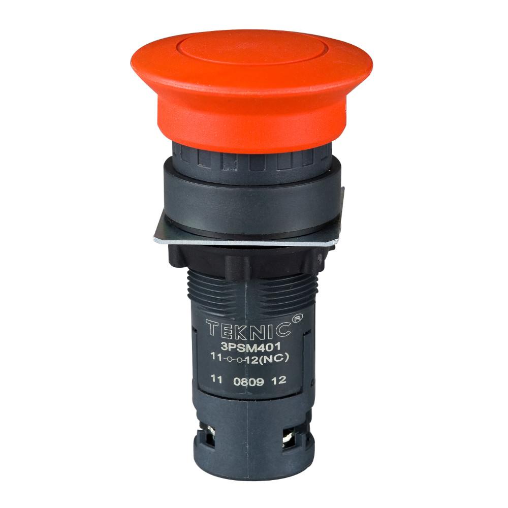 Momentary Mushroom Push Buttons