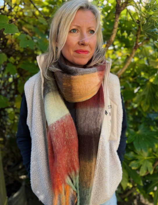 Autumn Days Blanket Scarf