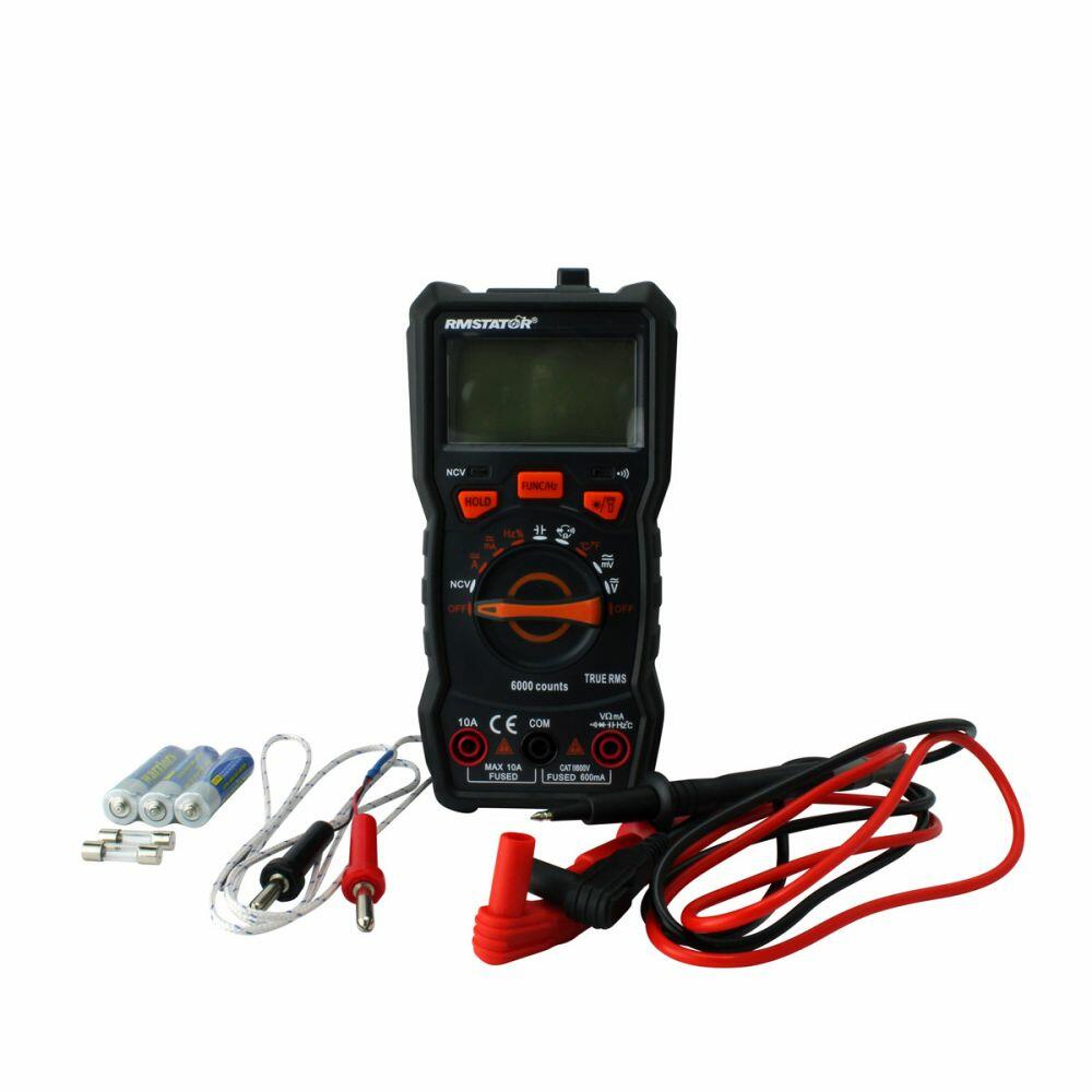Digital Multimeter and Voltage Peak Reading DVA Adapter