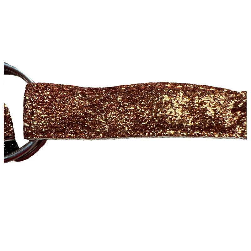 Orange Double Sparkle Slip Collar
