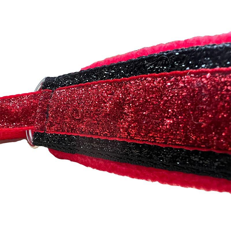 Red Double Sparkle Slip Collar