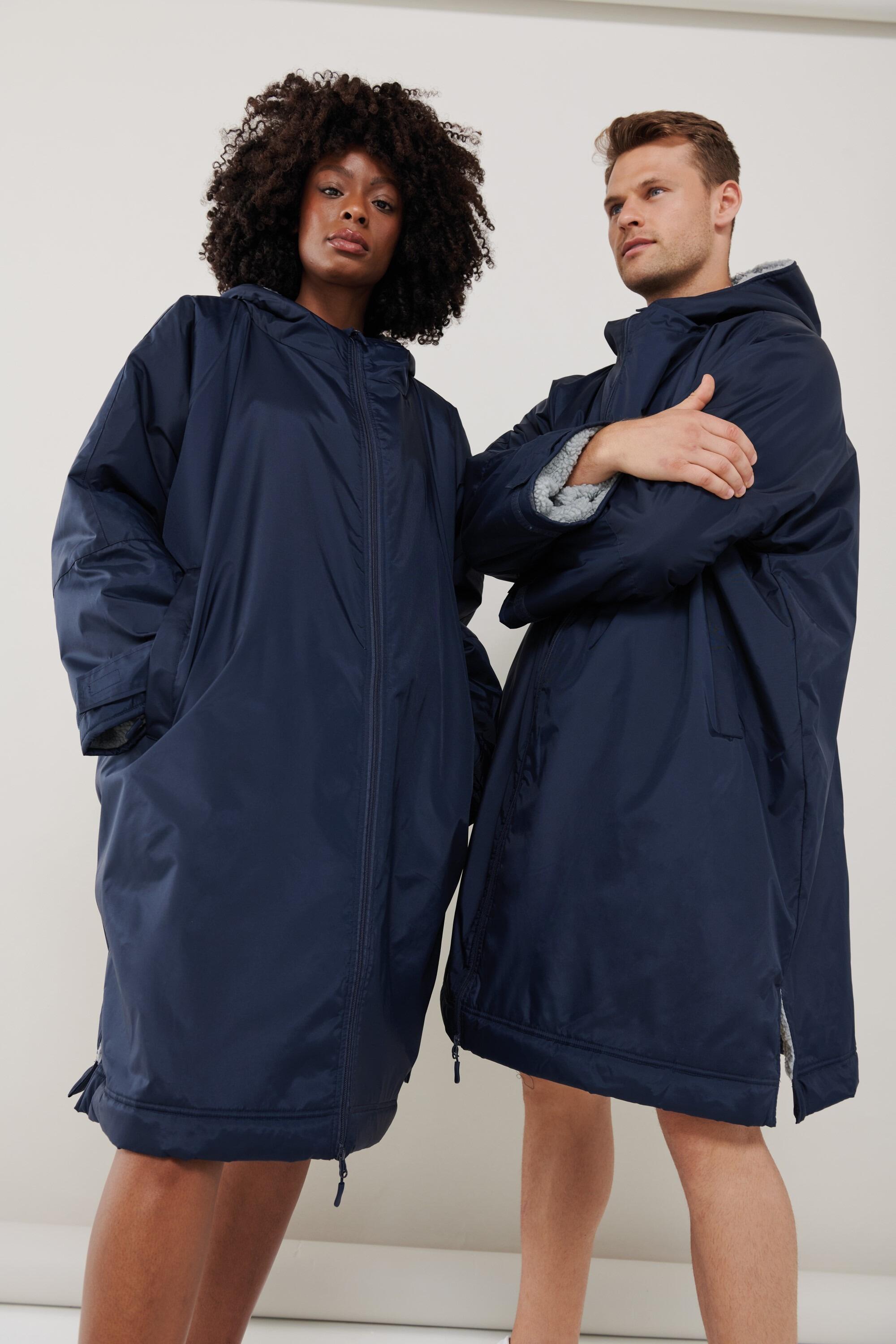 Red All Weather Waterproof Hooded Robe