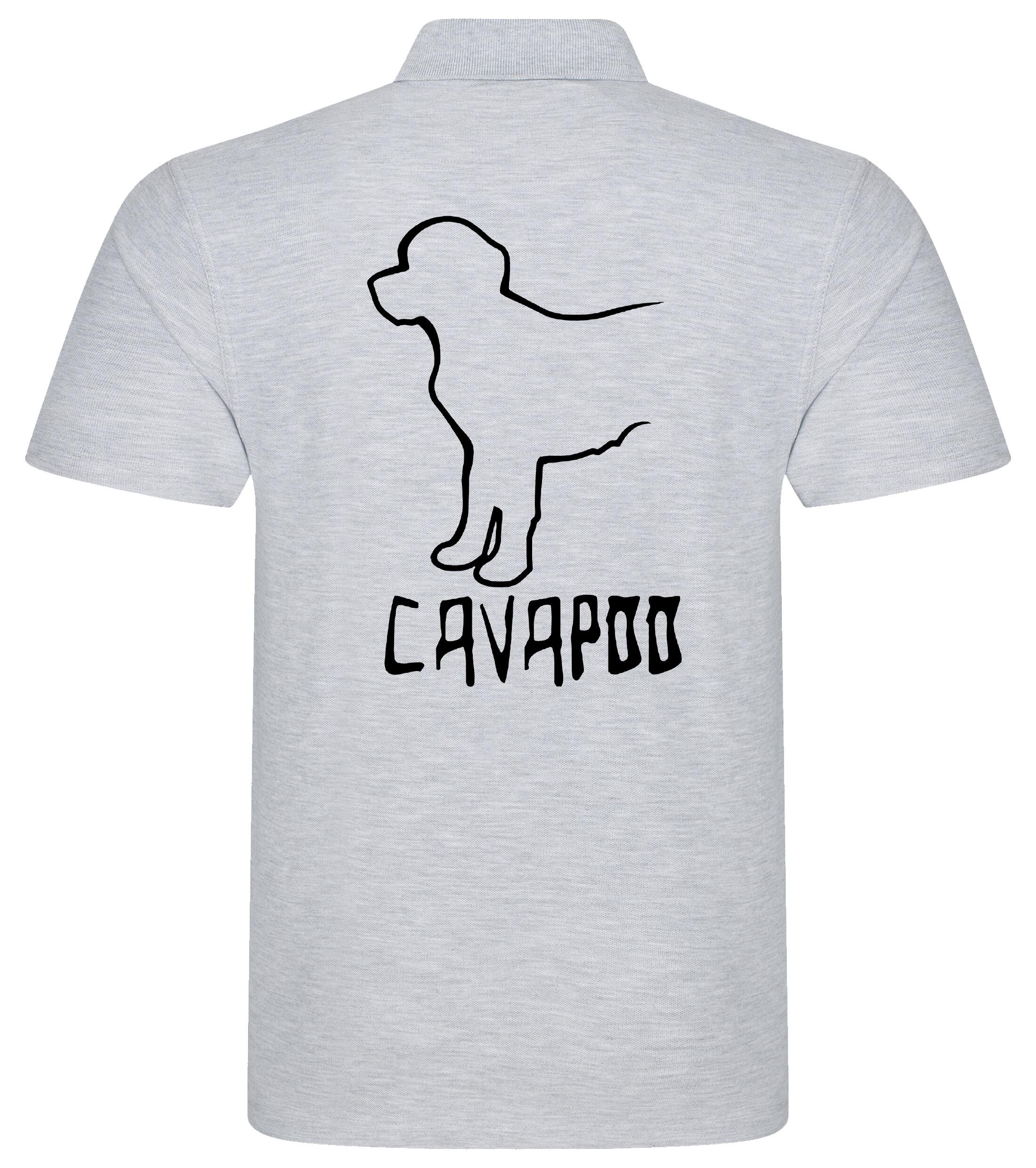 Cavapoo Unisex Cotton Polo