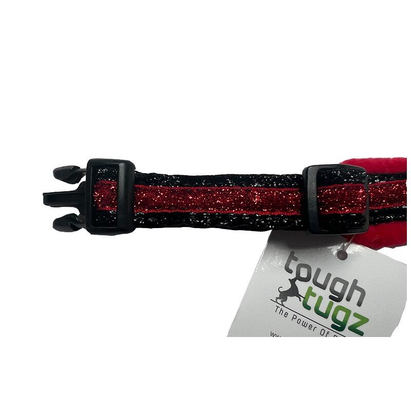Red Sparkly Fleece Collar