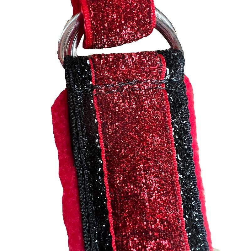 Red Double Sparkle Slip Collar