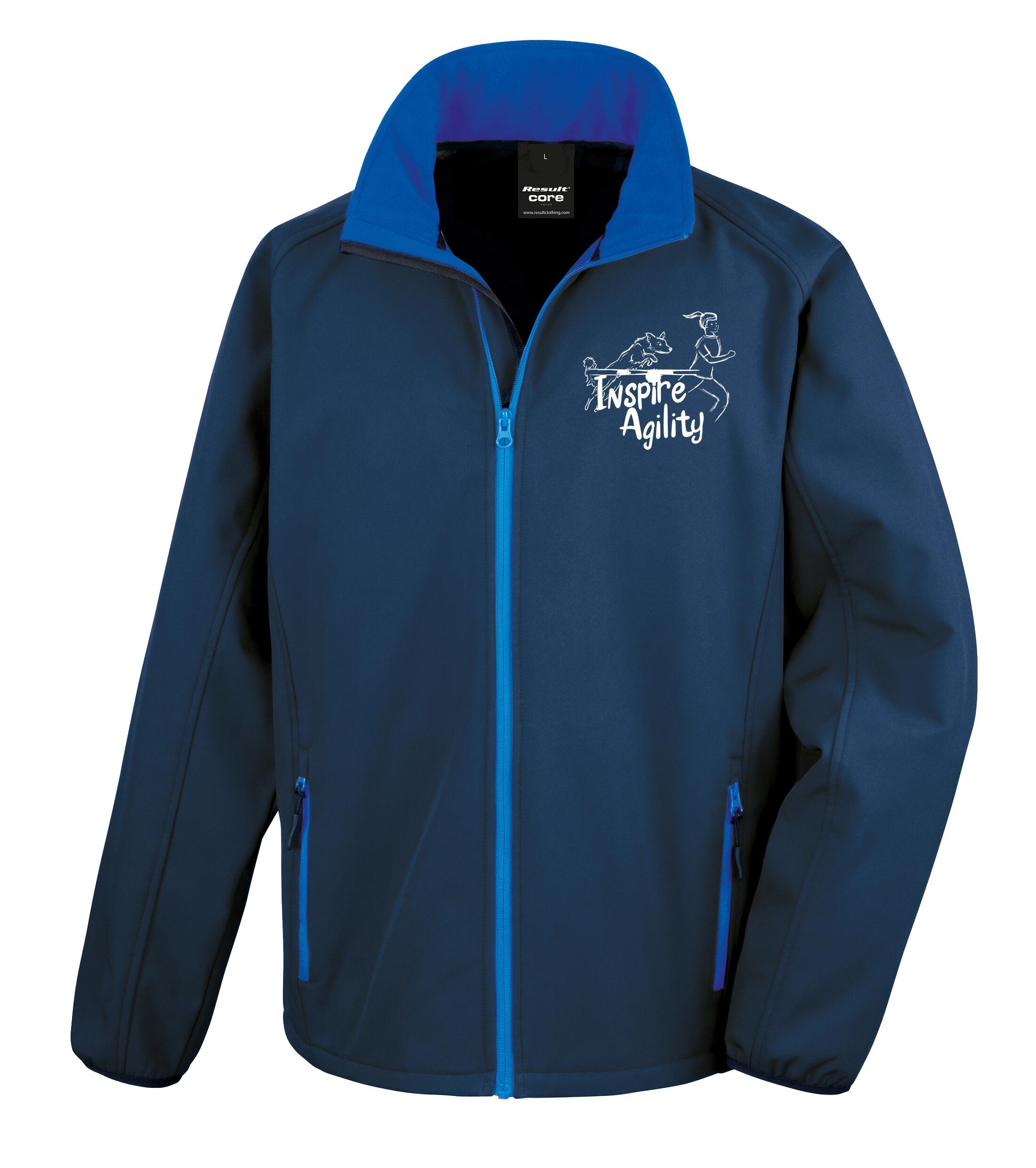 Inspire Agility 2023 Soft Shell Jacket Navy
