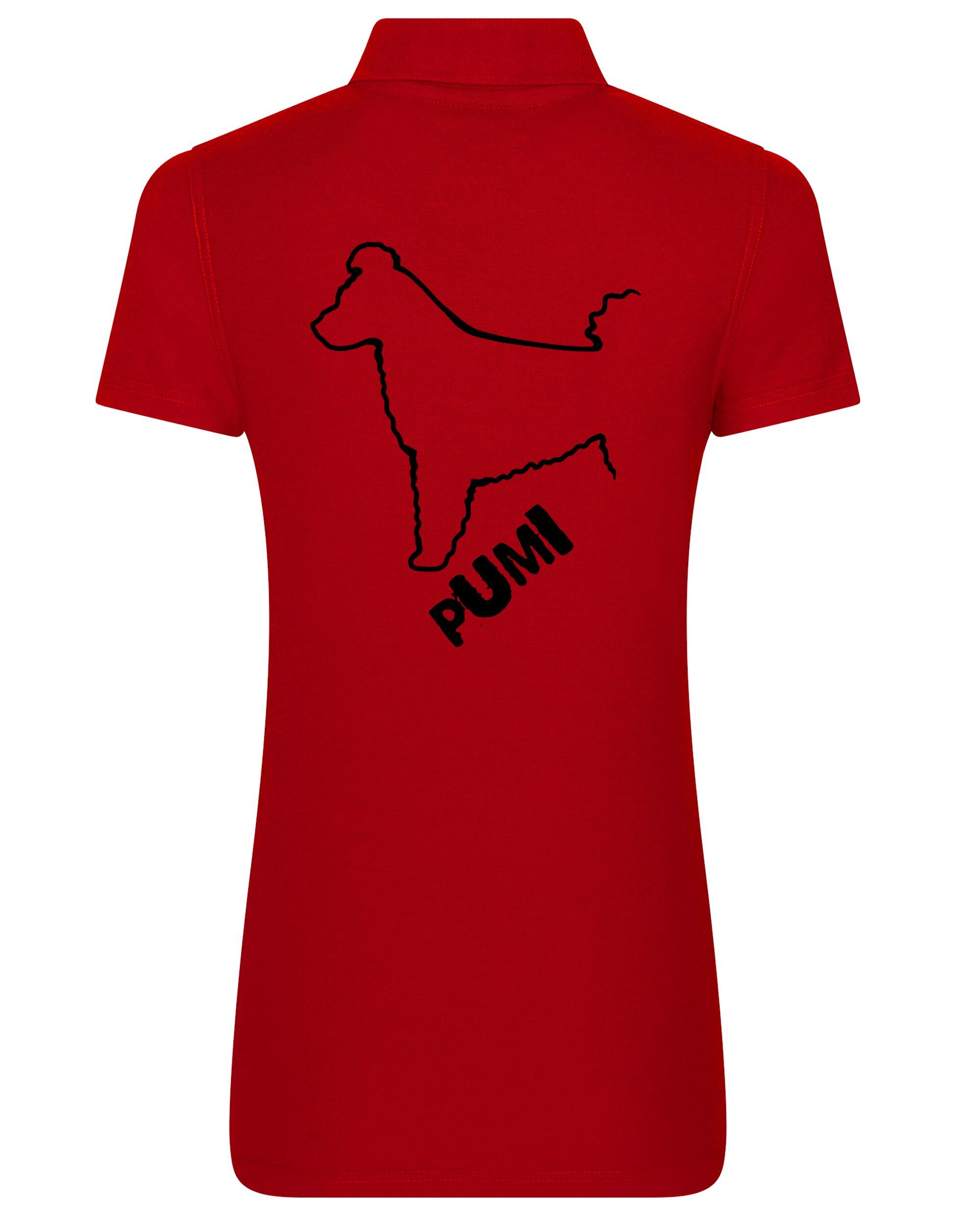 Pumi (Hungarian) Female Cotton Polo