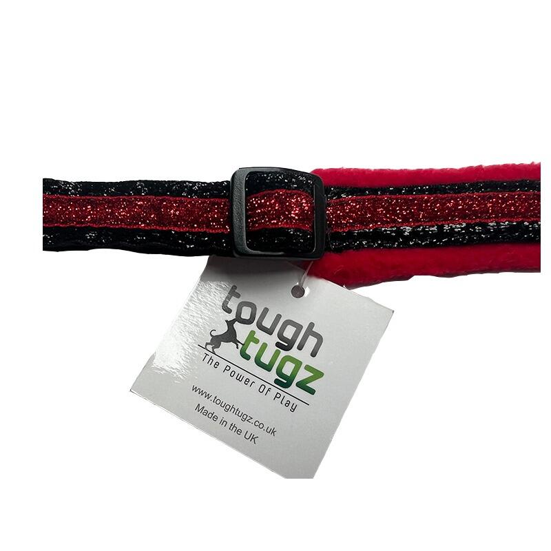 Red Sparkly Fleece Collar