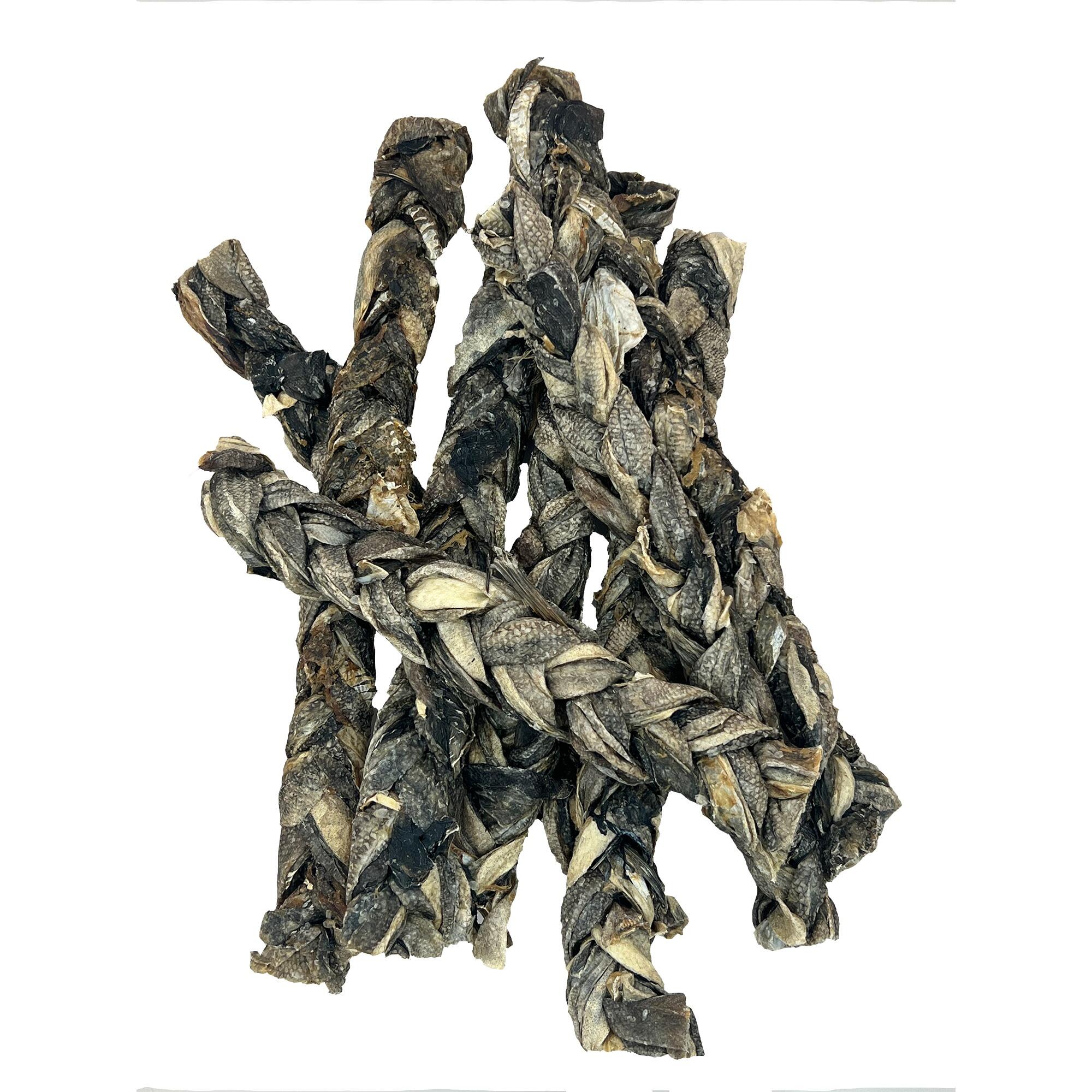 Dried Cod Skin Braids