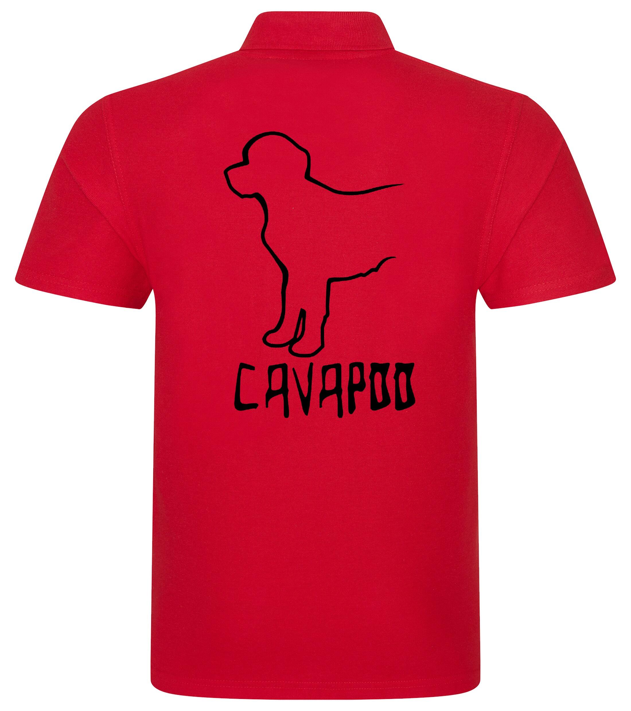 Cavapoo Unisex Cotton Polo