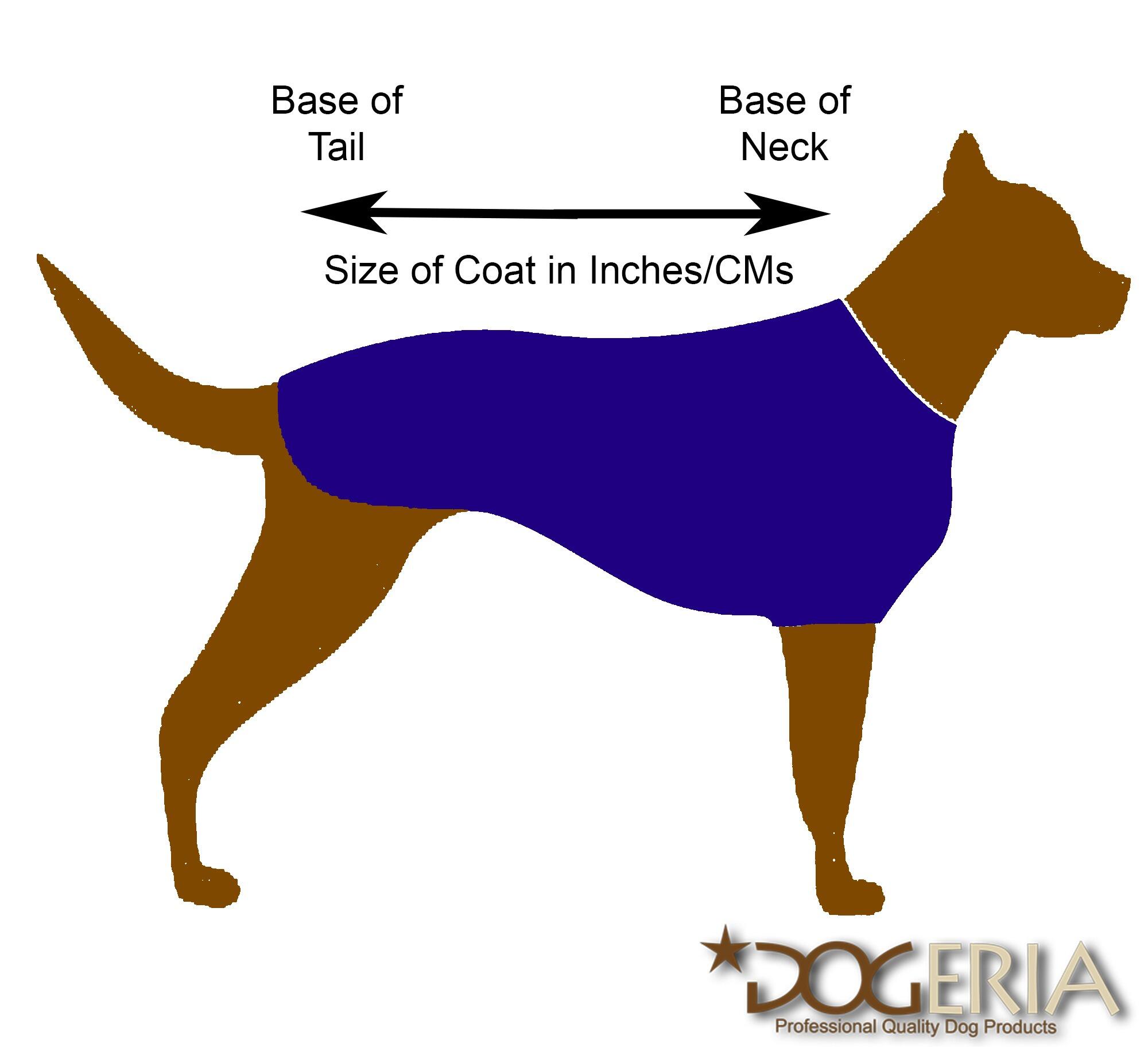 Multi Check Double Fleece Dog Coats