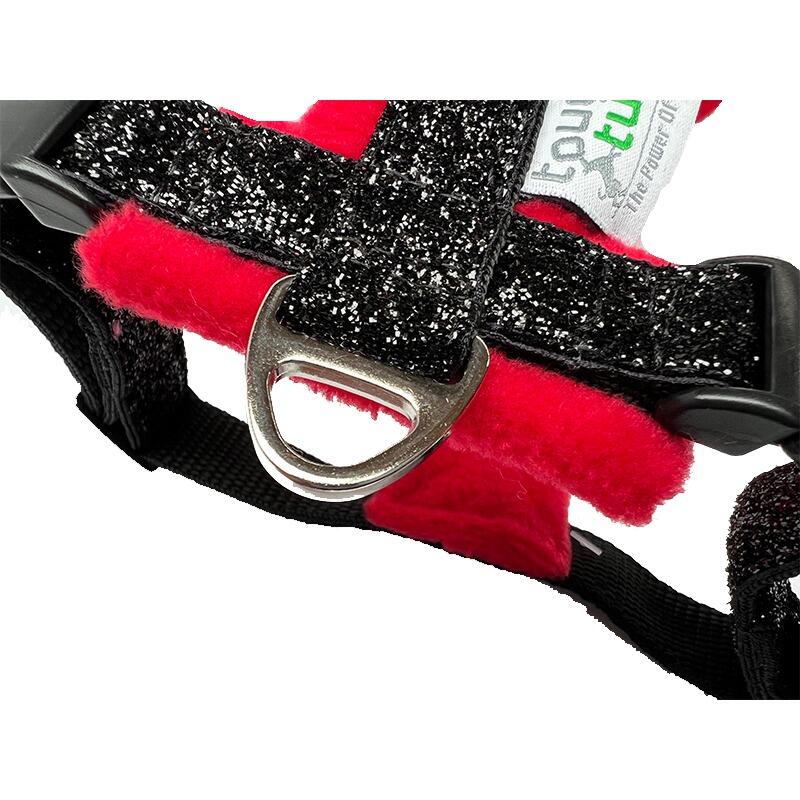 Red Sparkly Fleece Harness