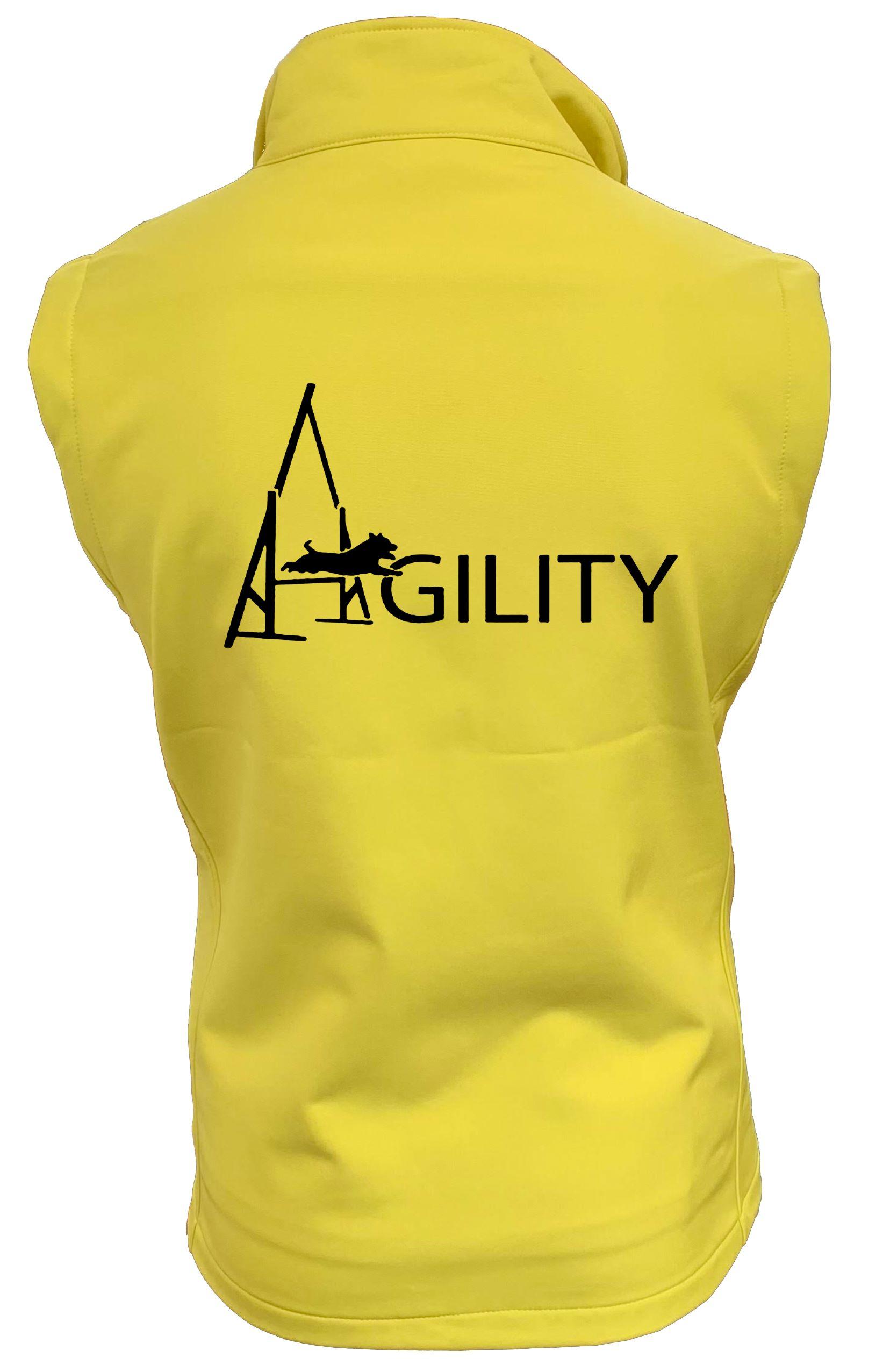 Softshell Adult Bodywarmer Gilet with Exclusive Agility Sport Design