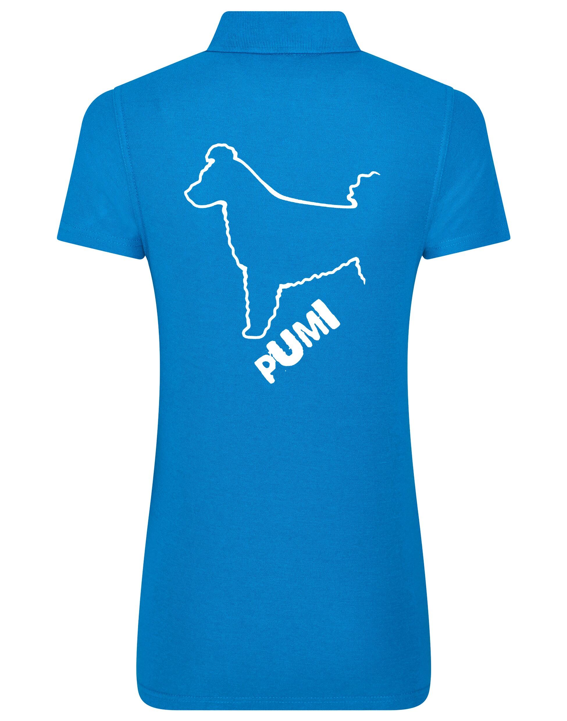 Pumi (Hungarian) Female Cotton Polo