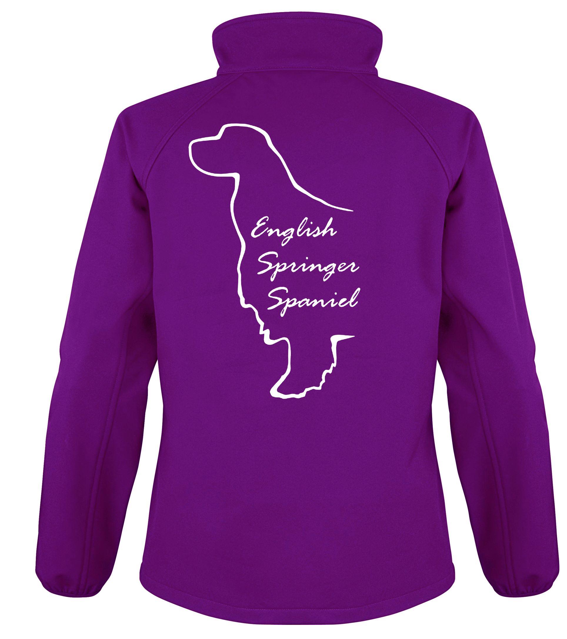 Softshell Jacket with Exclusive Dogeria English Springer Spaniel Dog ...