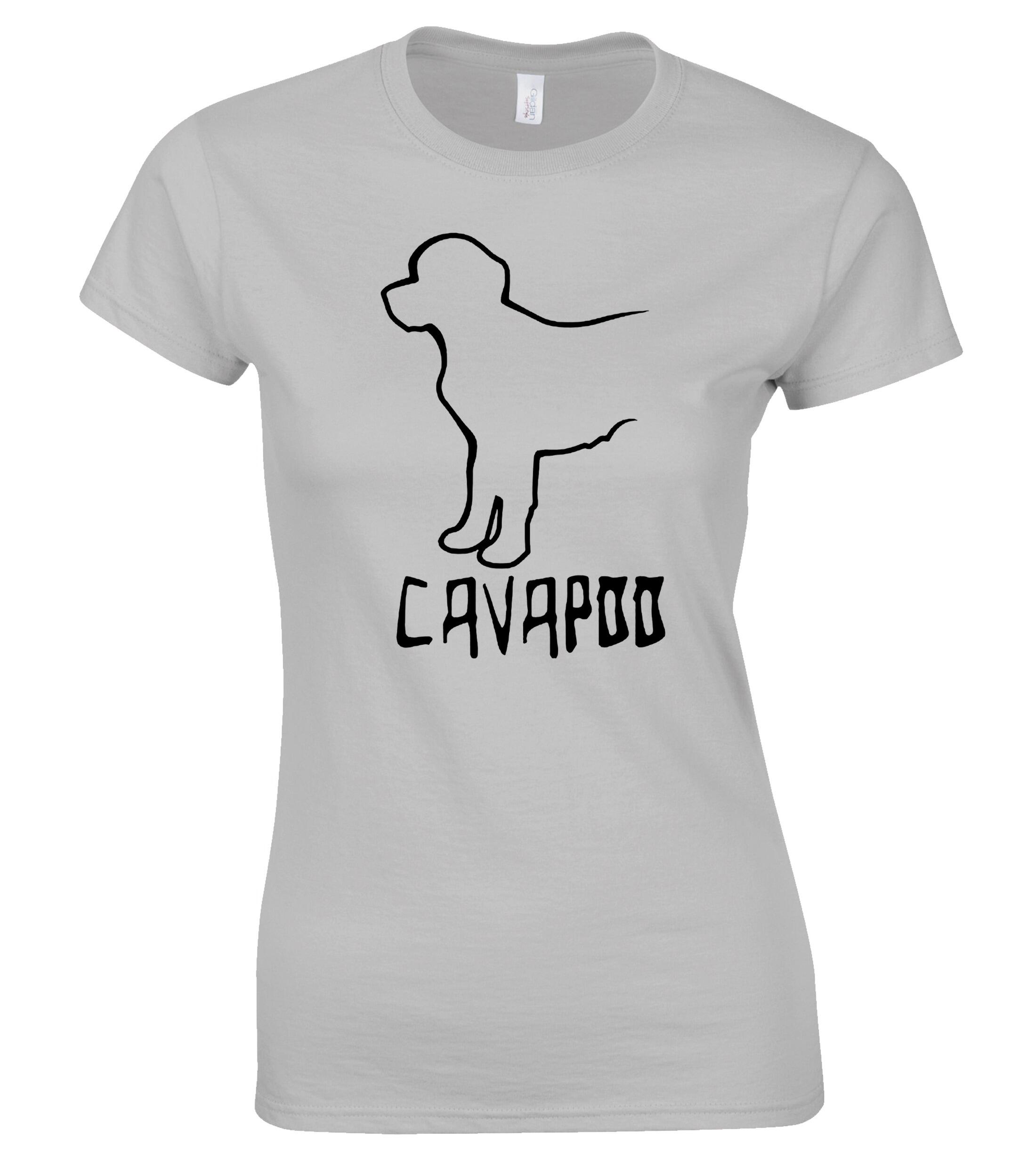 Cavapoo Female Roundneck T-shirt