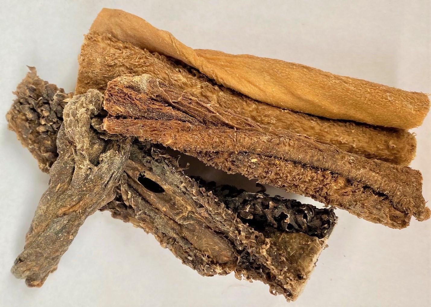 Buffalo Tripe Dried, High in Protein, Excellent for your dogs teeth & gums