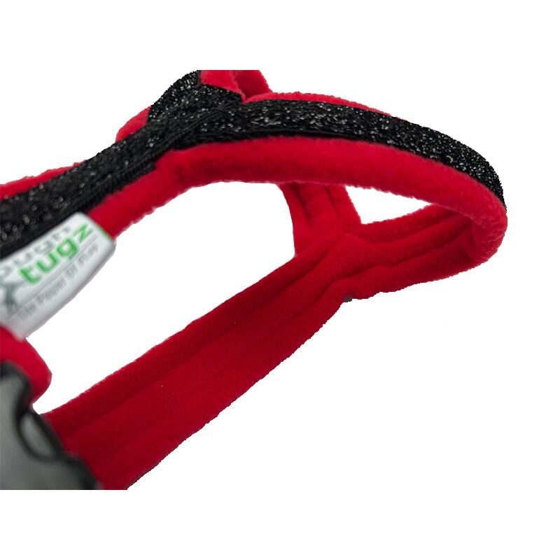 Red Sparkly Fleece Harness