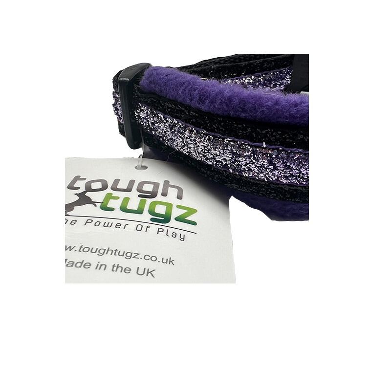 Purple Sparkly Fleece Collar