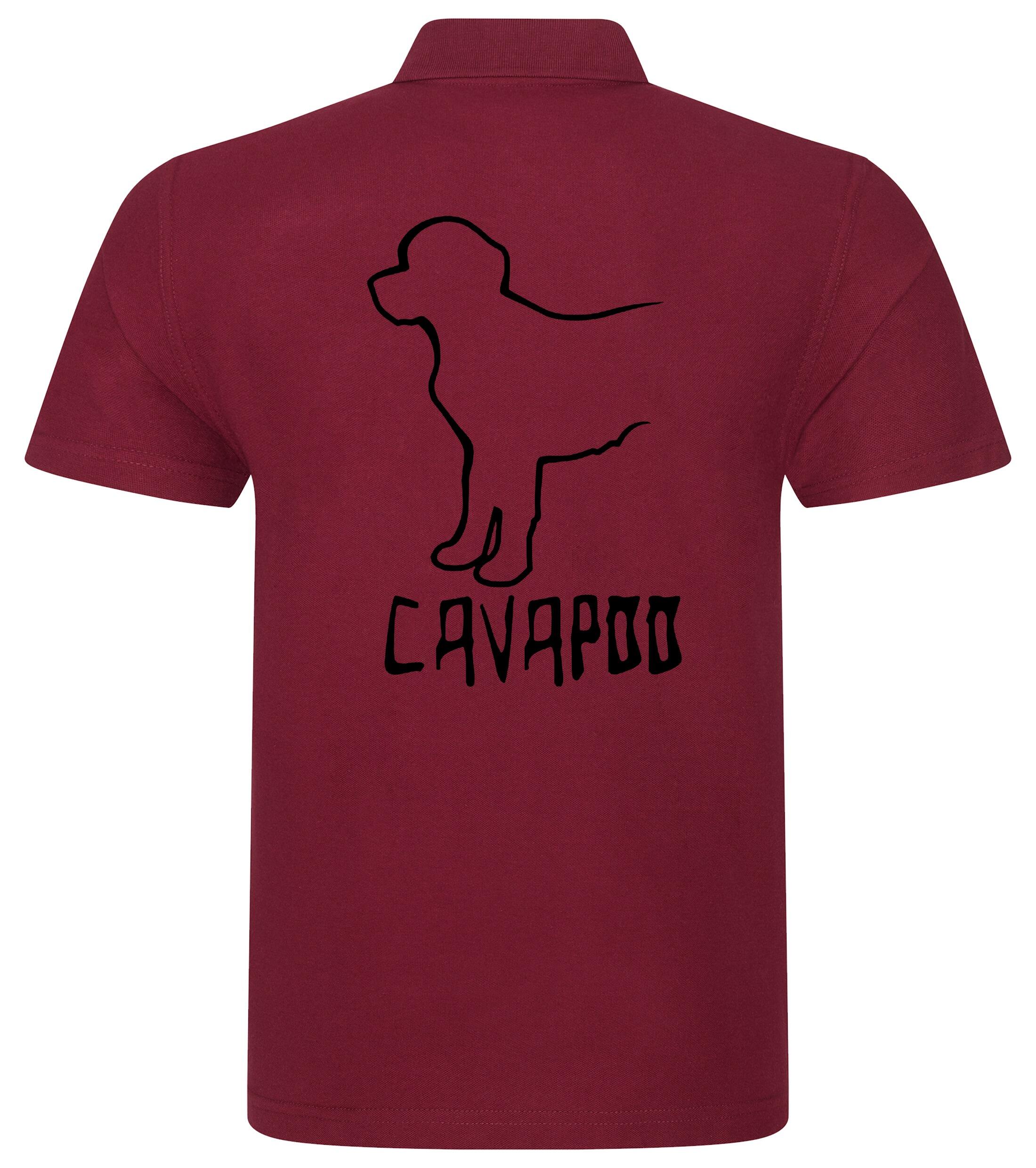 Cavapoo Unisex Cotton Polo
