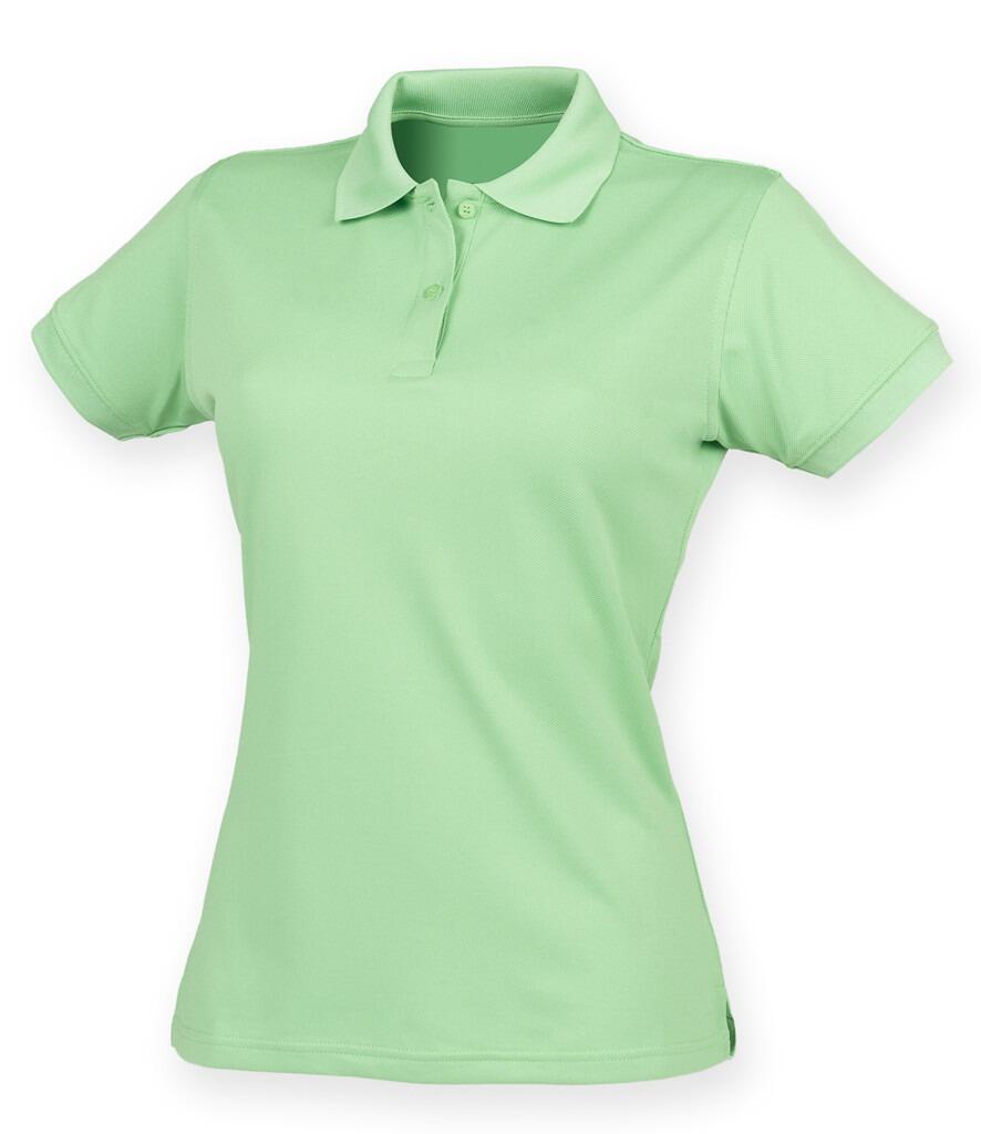 RAFYC - H476 Henbury Ladies Coolplus® Wicking Piqué Polo Shirt