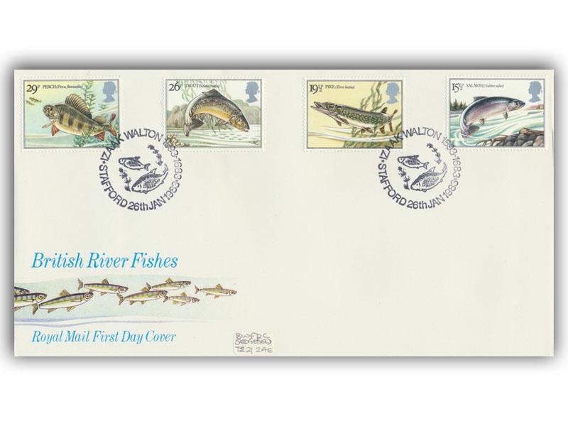 1983 Fish First Day Cover