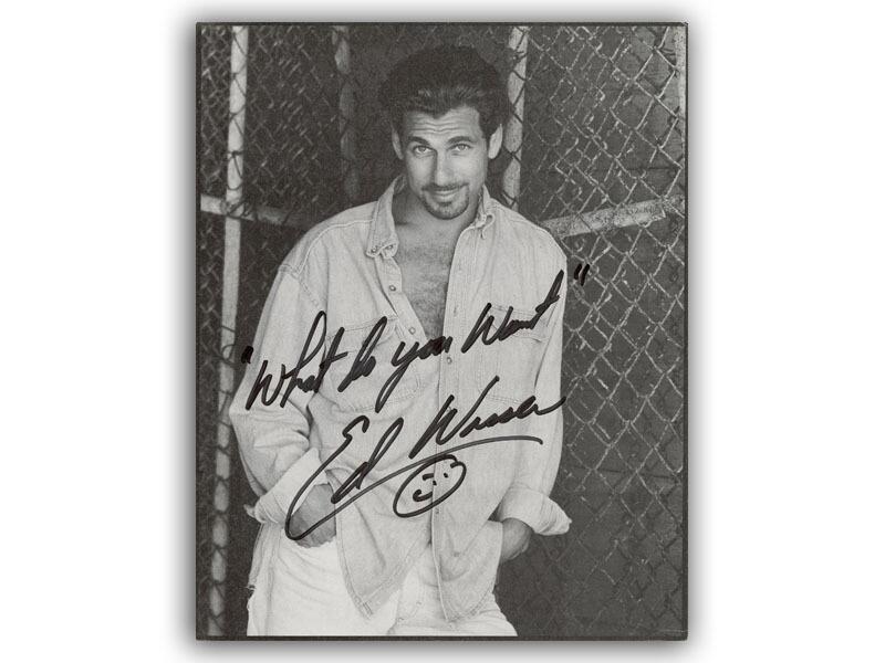 Ed Wasser signed photo