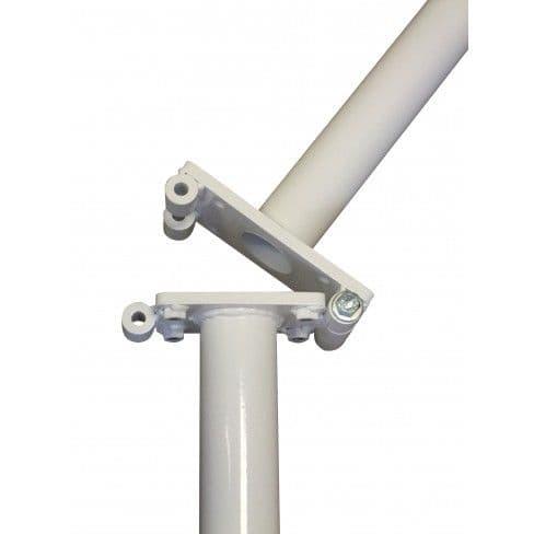 RUGBY GOAL POSTS SENIOR Hinged Steel 11m with sockets