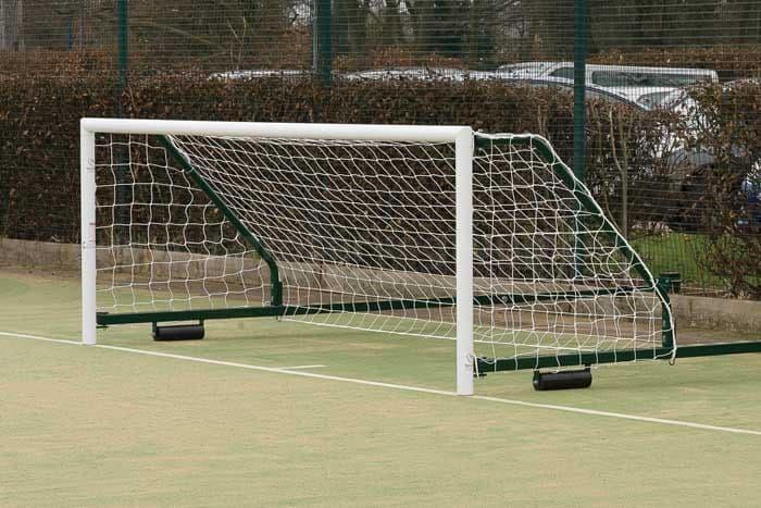 3G 5v5 Aluminium Fence Folding Football Goals 366m x 183m