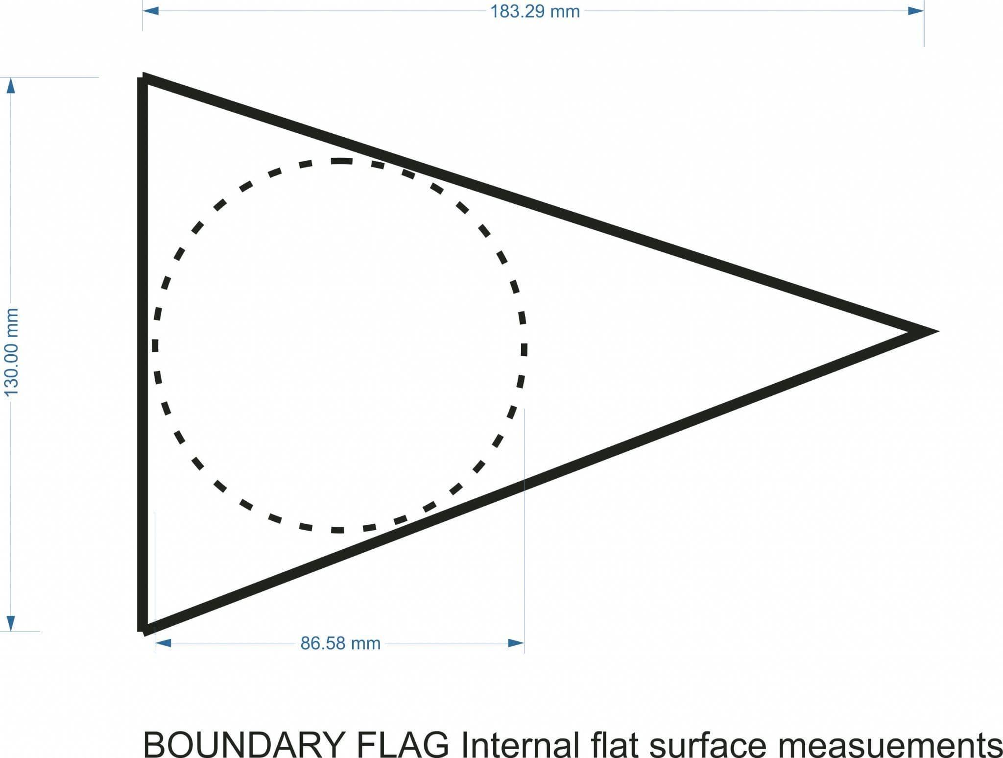 Pitch Boundary Flags 10 Pk