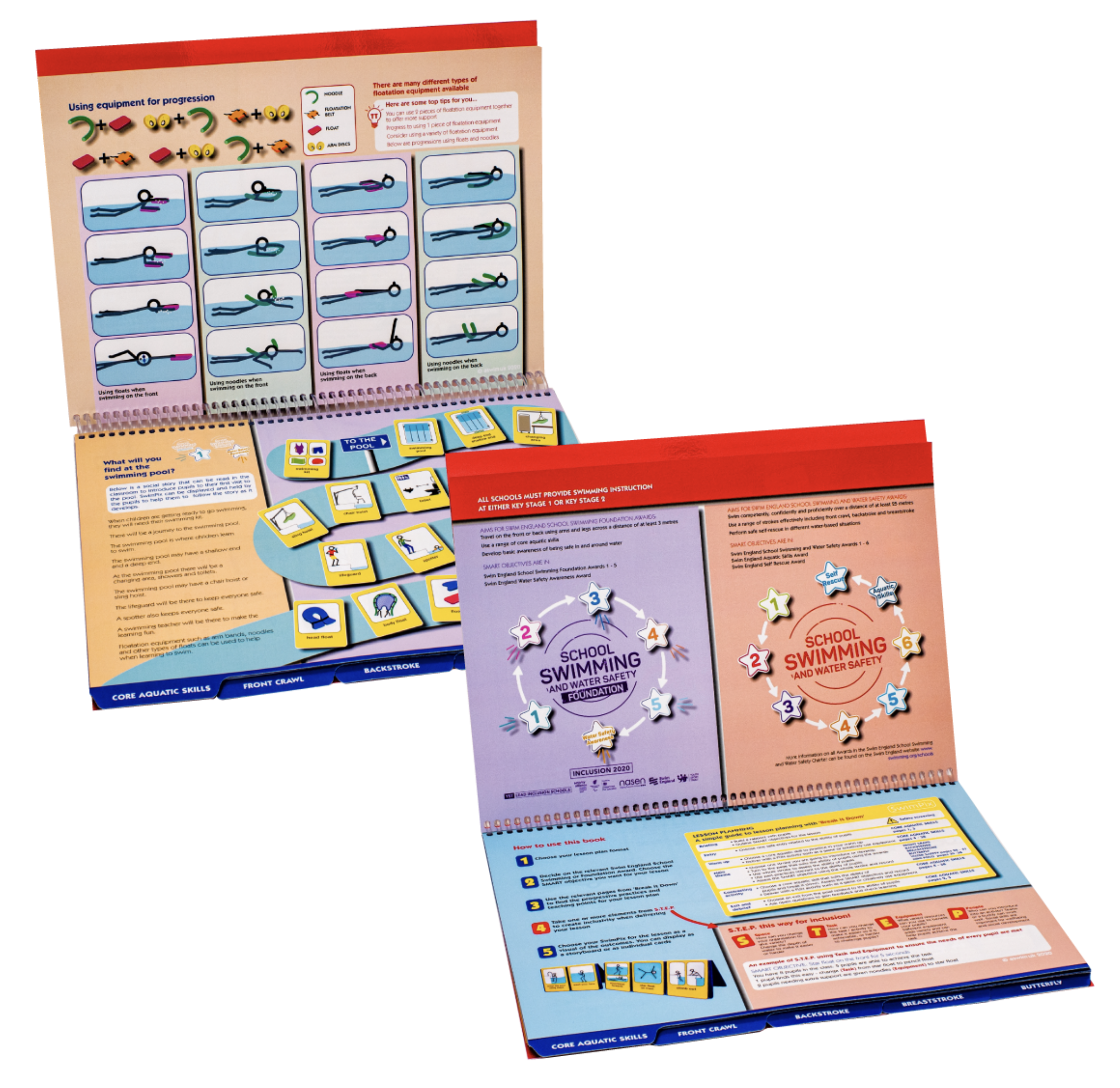 BUNDLE FOR MAY ONLY Swim England Schools Pack PLUS Break it Down (Red) Book