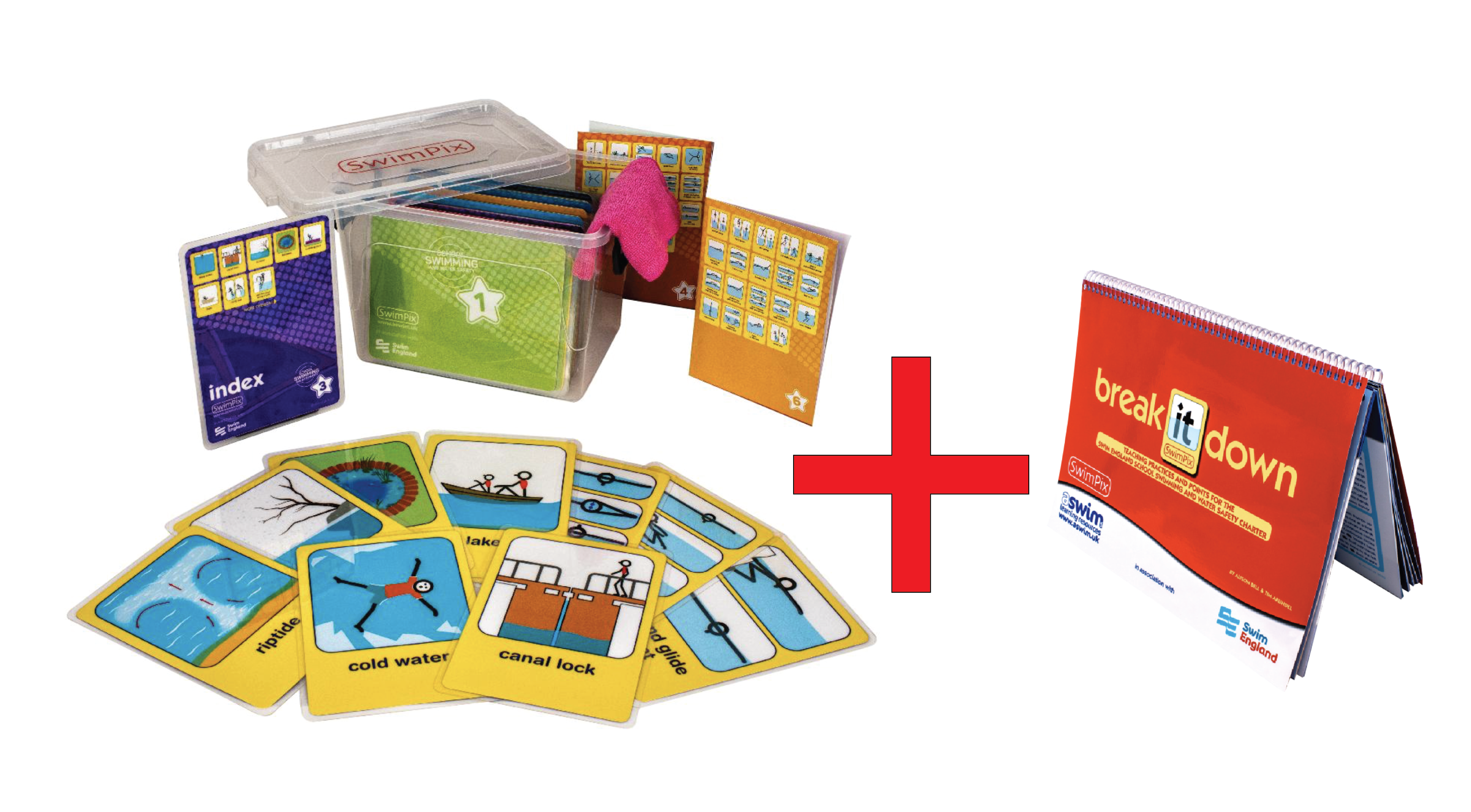 BUNDLE FOR MAY ONLY Swim England Schools Pack PLUS Break it Down (Red) Book